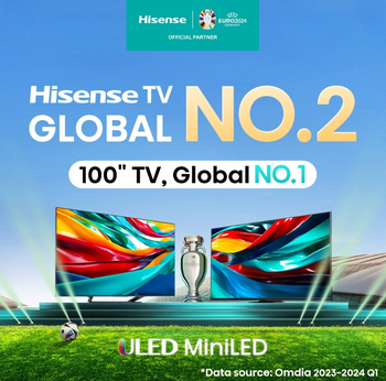 Hisense – Euro2024 | TV | Refrigerator| Air Conditioner | Washing Machine
