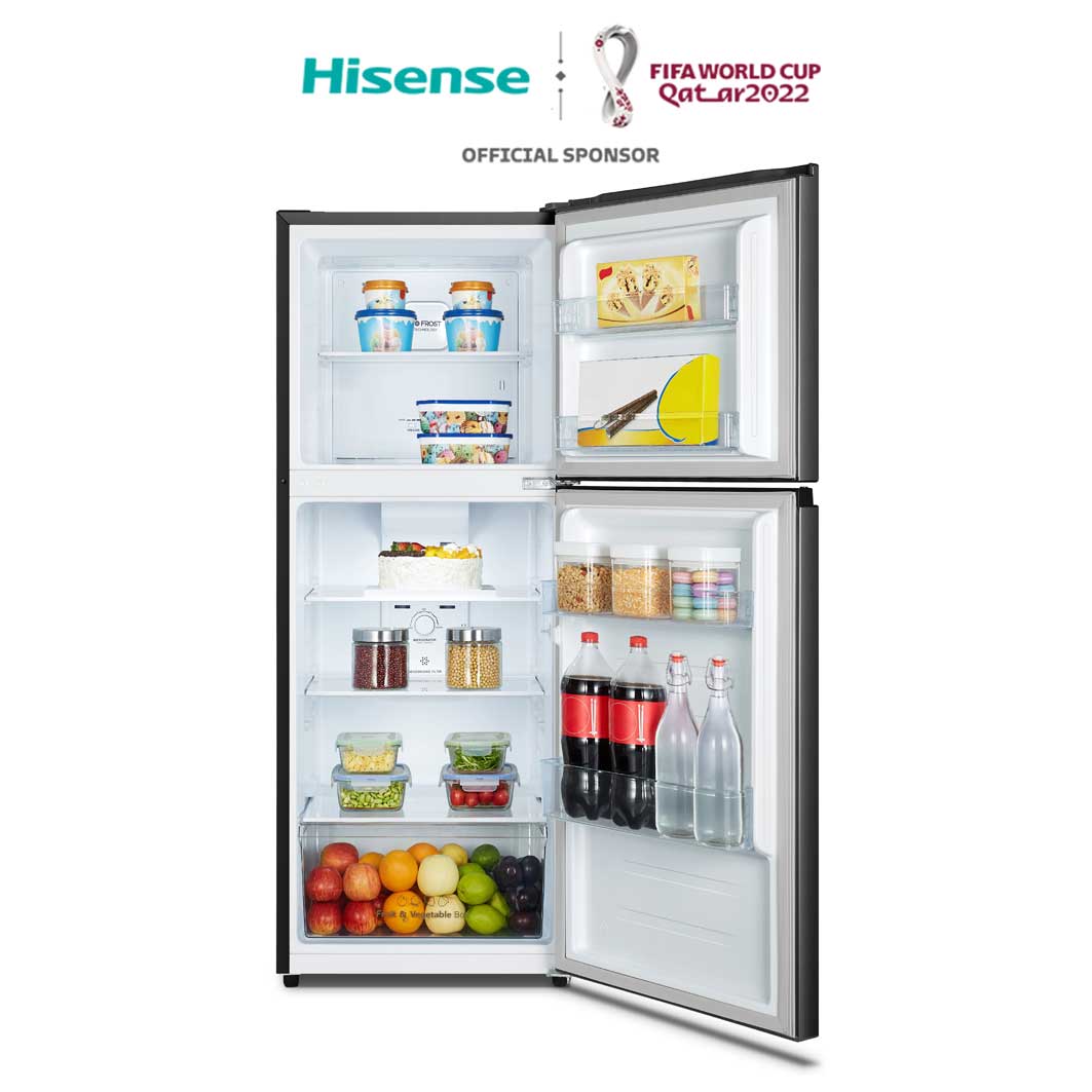 2 Door Refrigerator 223L – RT266 Series Premium Black | Hisense